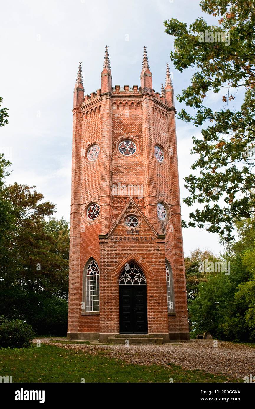 Hessenstein observation tower, Gut Panker, Ostsee, Panker, Plön ...