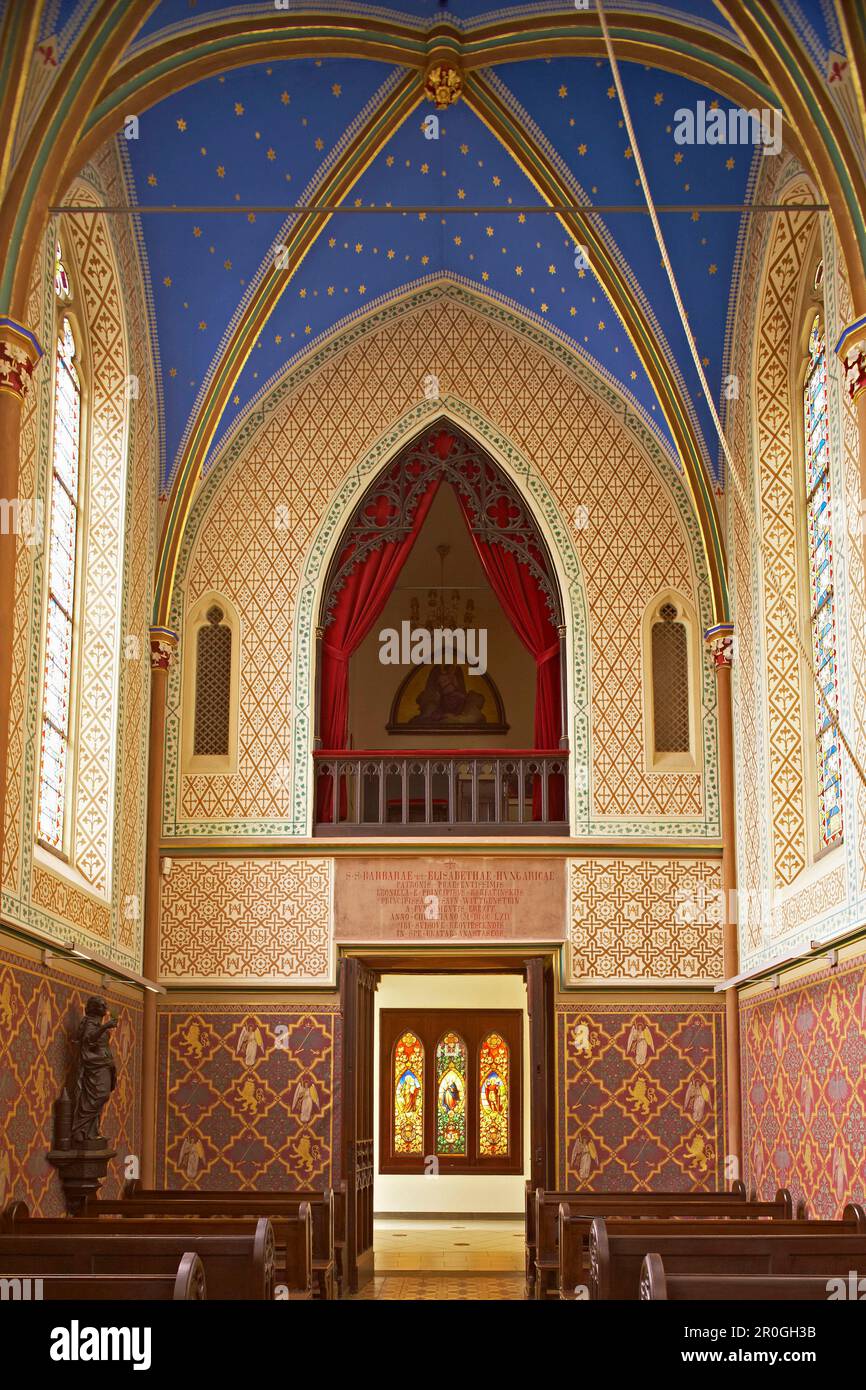 Chapel of Sayn castle, Sayn, Bendorf, Rhineland-Palatinate, Germany ...
