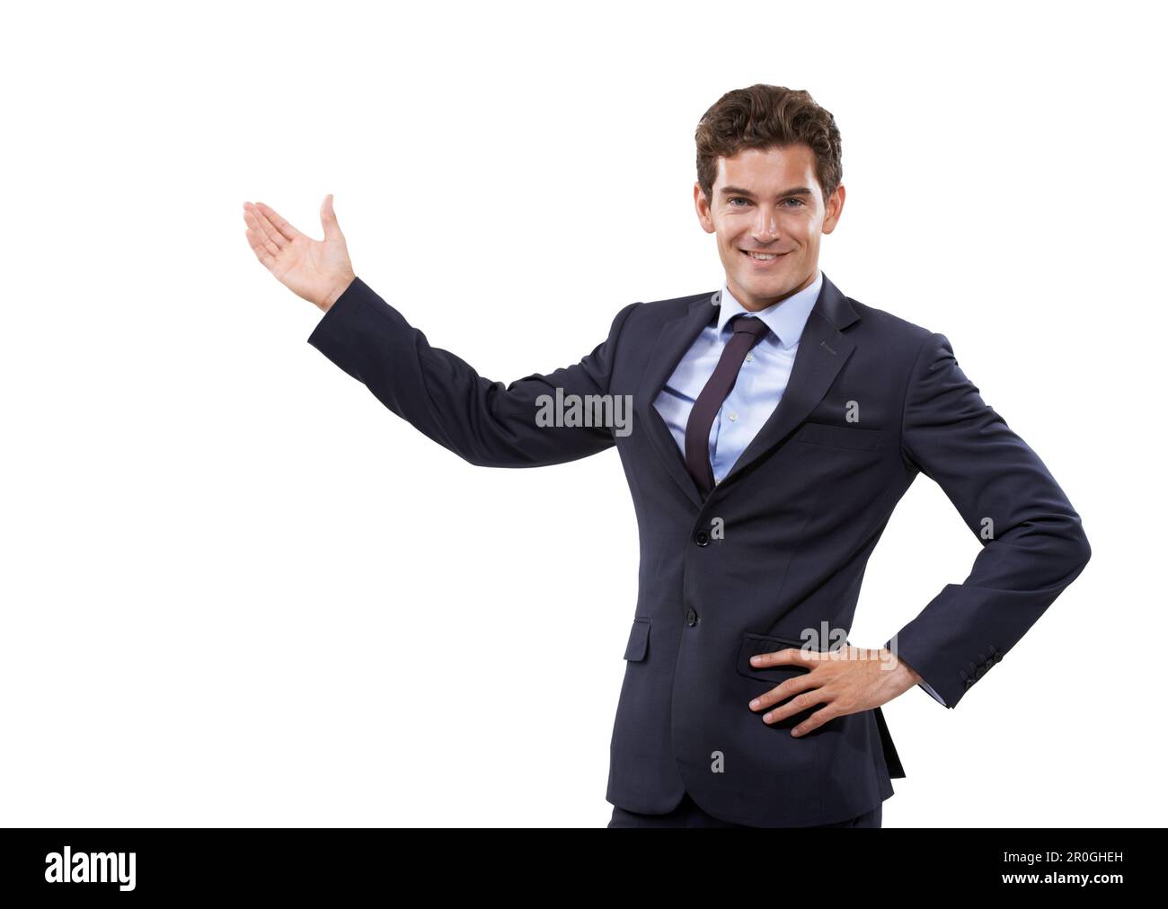 Well suited to his profession. Studio shot of a well dressed ...
