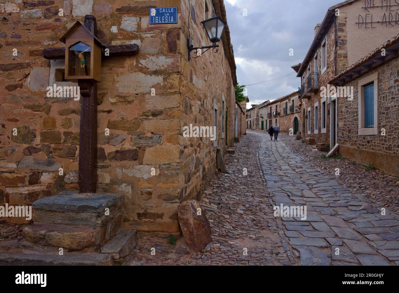 Castrillo de los Polvazares, near Astorga, Camino Frances, Way of St ...