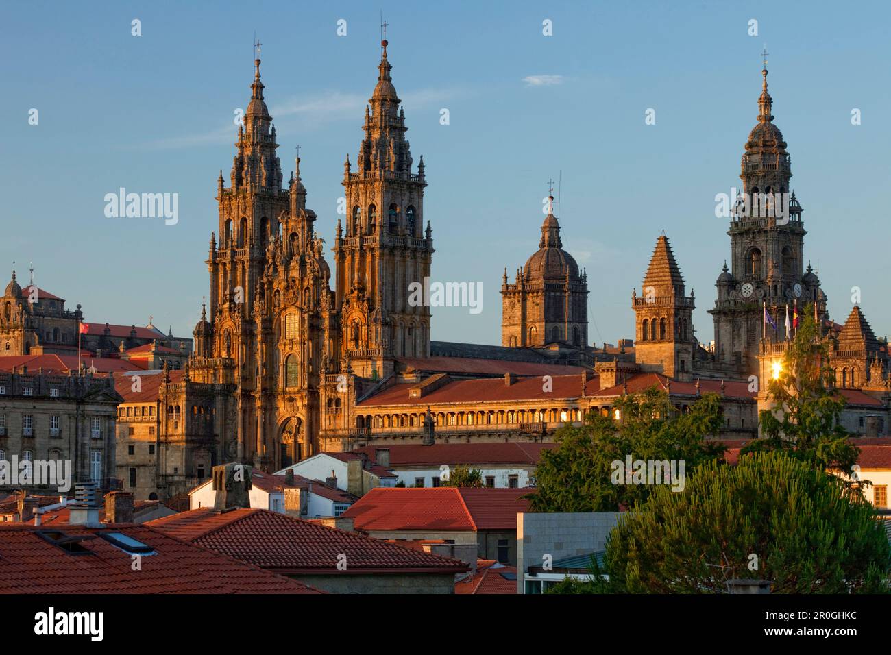 Cathedral of Santiago de Compostela, Camino Frances, Way of St. James ...