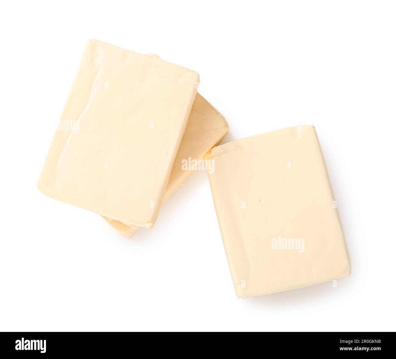 Processed cheese isolated on white background Stock Photo - Alamy