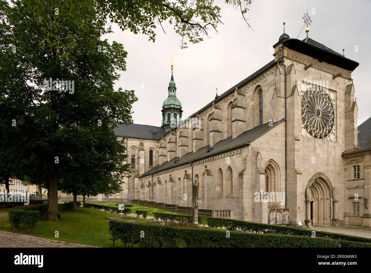 Ebrach minster, a former cistercian monastery, Ebrach, Upper Franconia ...