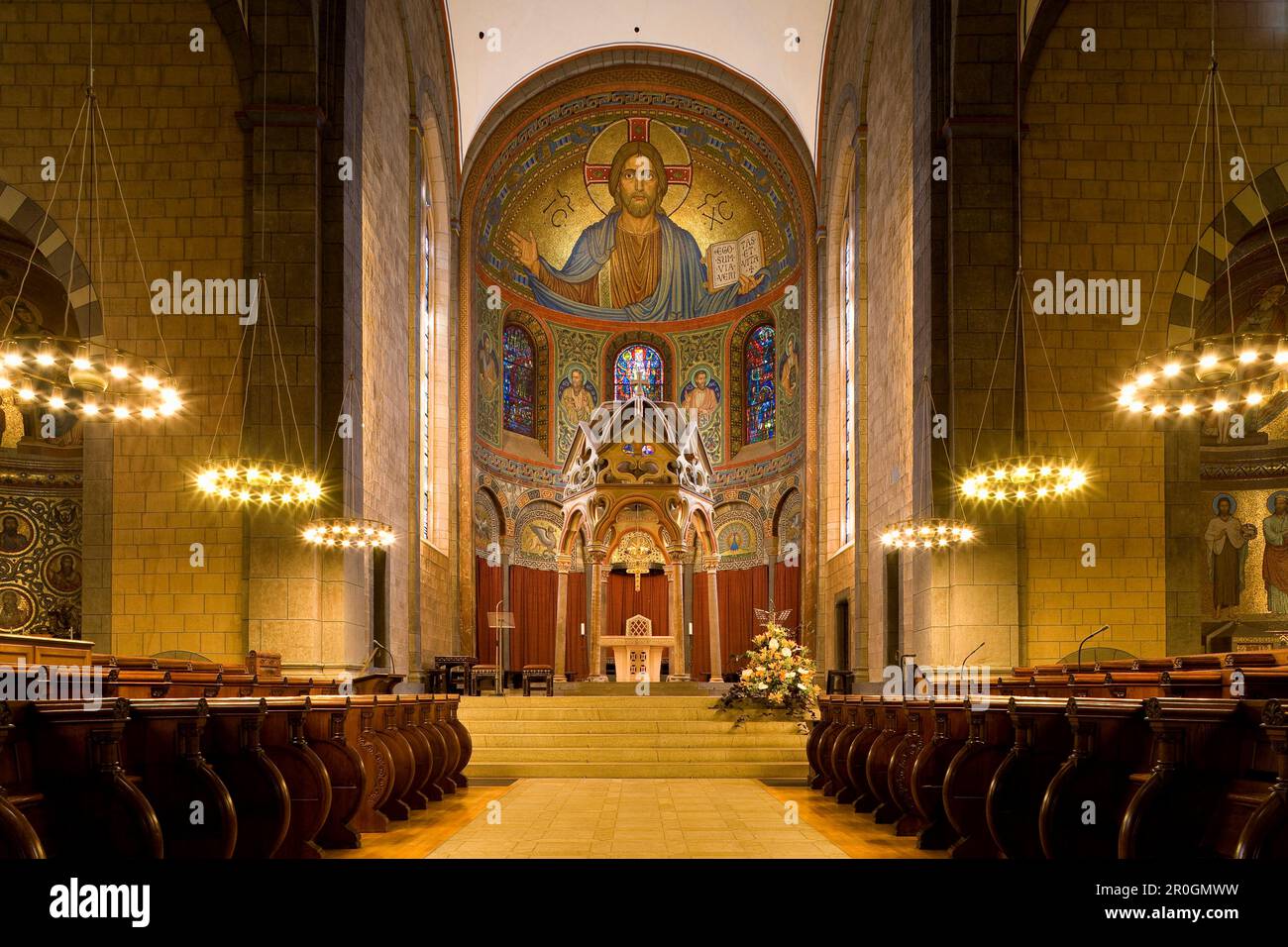 Interior view maria laach abbey hi-res stock photography and images - Alamy