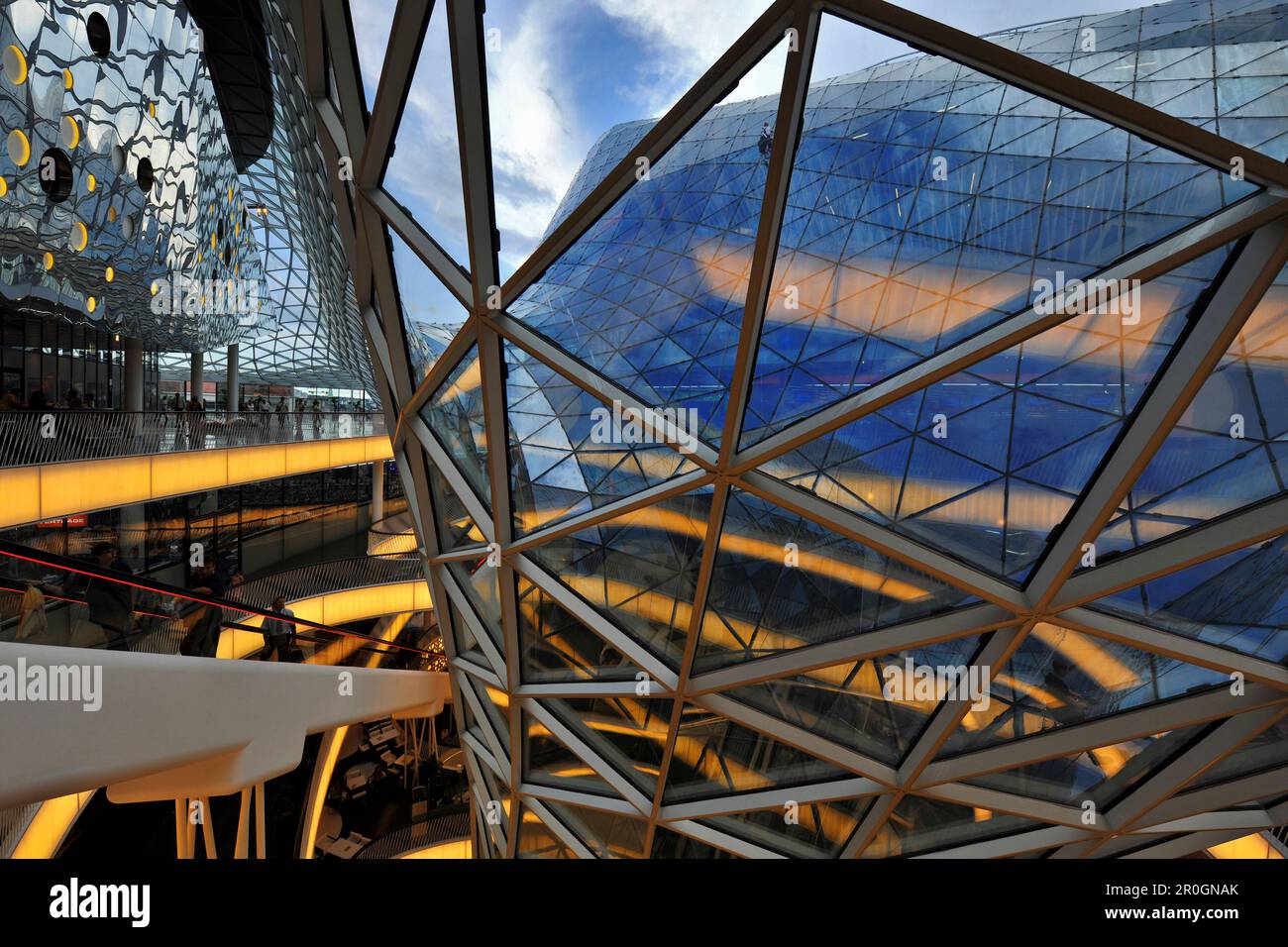 MyZeil, PalaisQuartier, Frankfurt am Main, Hesse, Germany Stock Photo ...