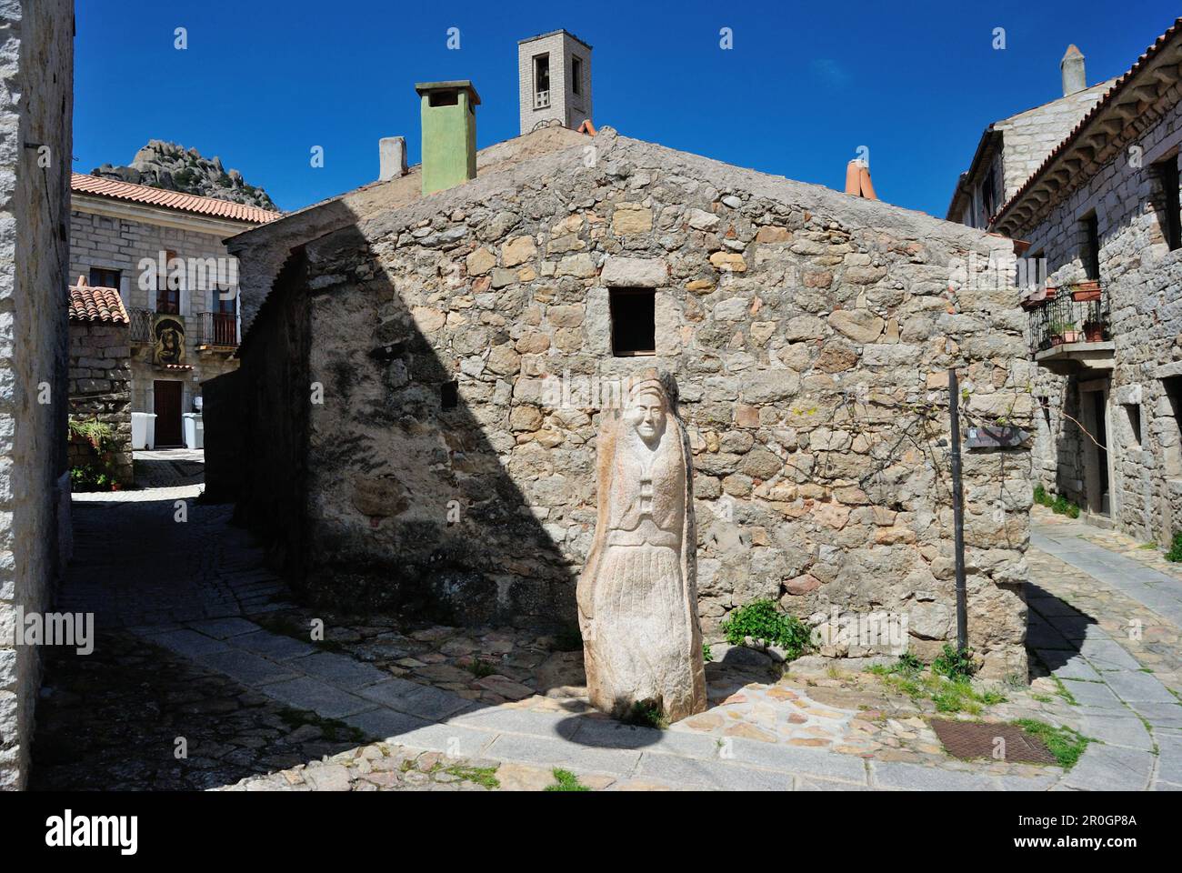 The ancient medieval village of Aggius Stock Photo - Alamy
