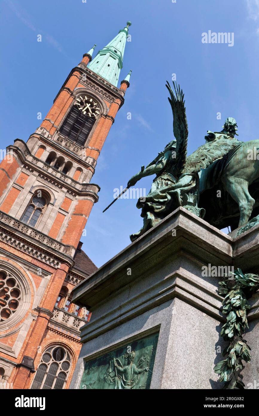 Johannes church on Martin-Luther-Platz, Stadtmitte, Düsseldorf, Germany ...