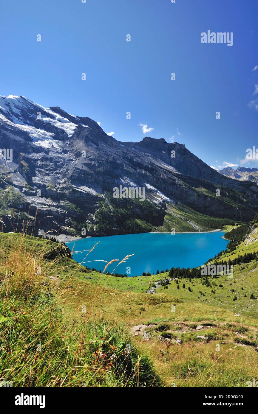 Lake oeschinen switzerland europe bern hi-res stock photography and ...