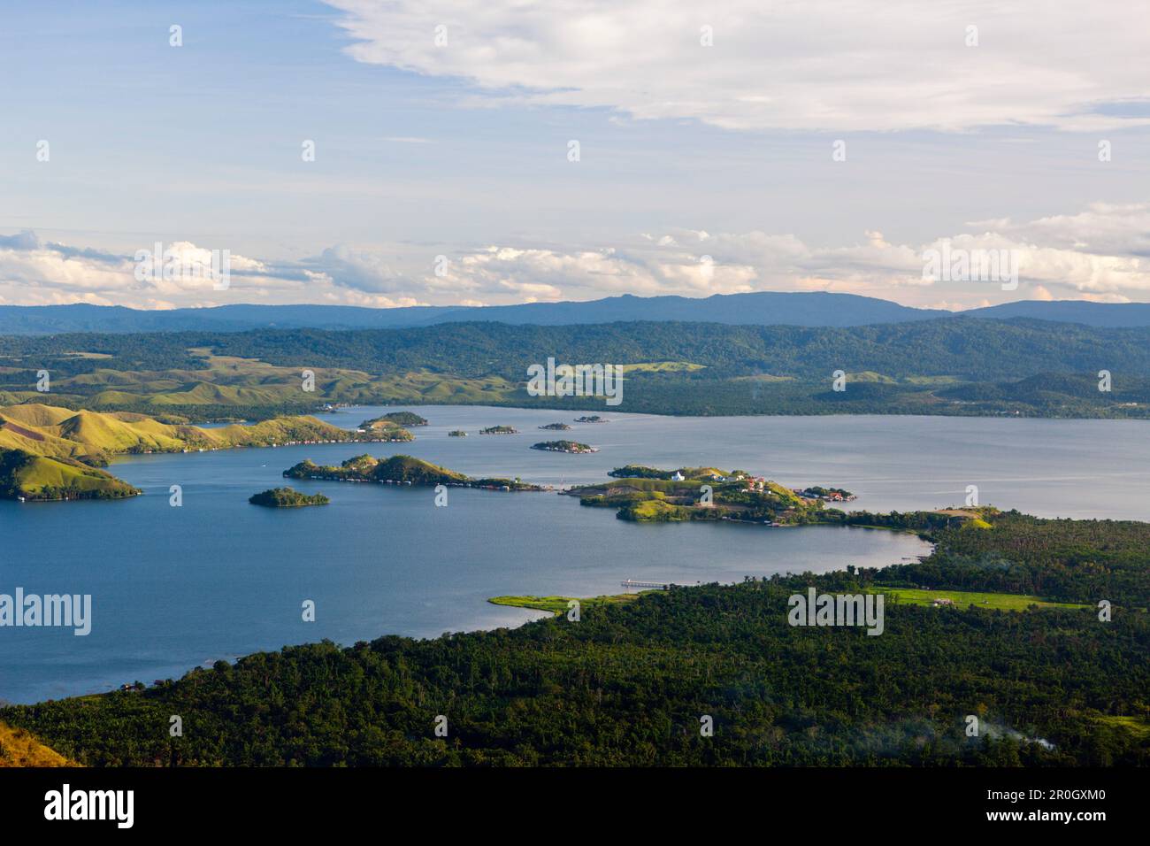 View on Lake Sentani, Jayapura, West Papua, Indonesia Stock Photo - Alamy