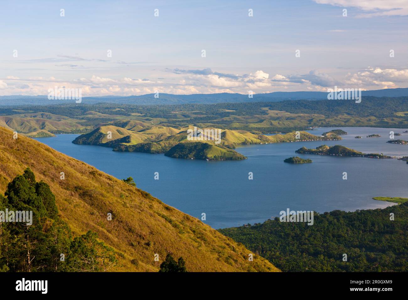 View on Lake Sentani, Jayapura, West Papua, Indonesia Stock Photo - Alamy