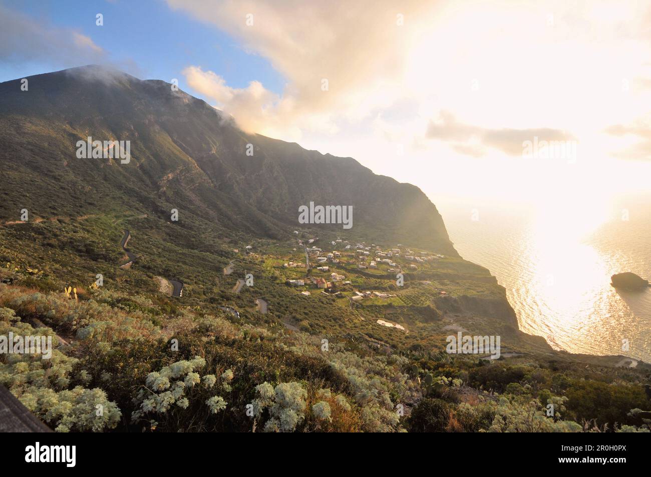 Pollara, Island of Salina, Aeolian Islands, Sicily, Italy Stock Photo ...