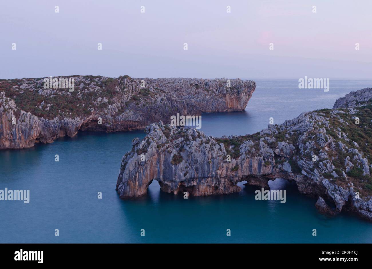 Playa de Cuevas del Mar, rock formation, caves, rock arch, coast ...