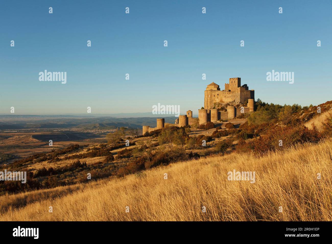 Castillo de Loarre, castle, between 12th till 13th century, provinz of ...