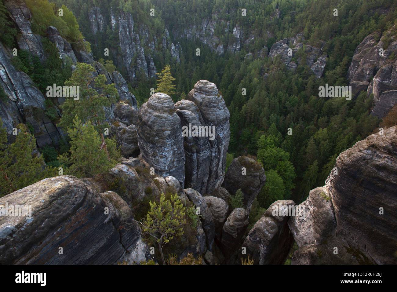Bastei rocks hi-res stock photography and images - Alamy