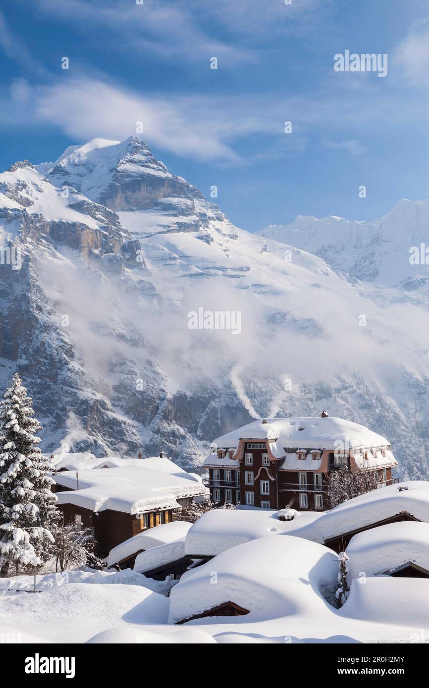 Murren view hi-res stock photography and images - Alamy