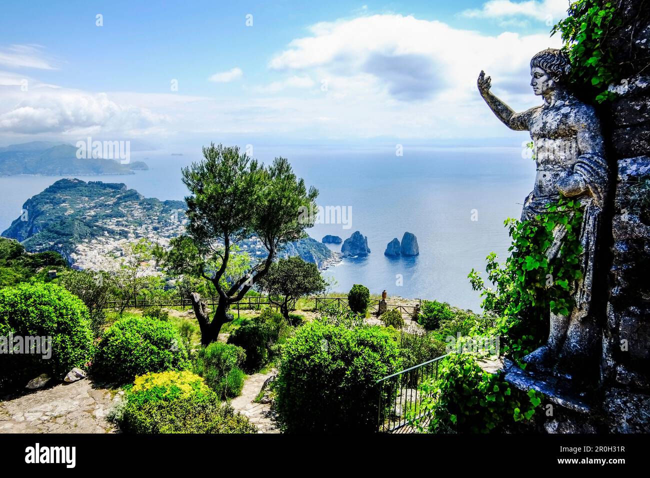 Monte solaro faraglioni capri italy hi-res stock photography and images ...