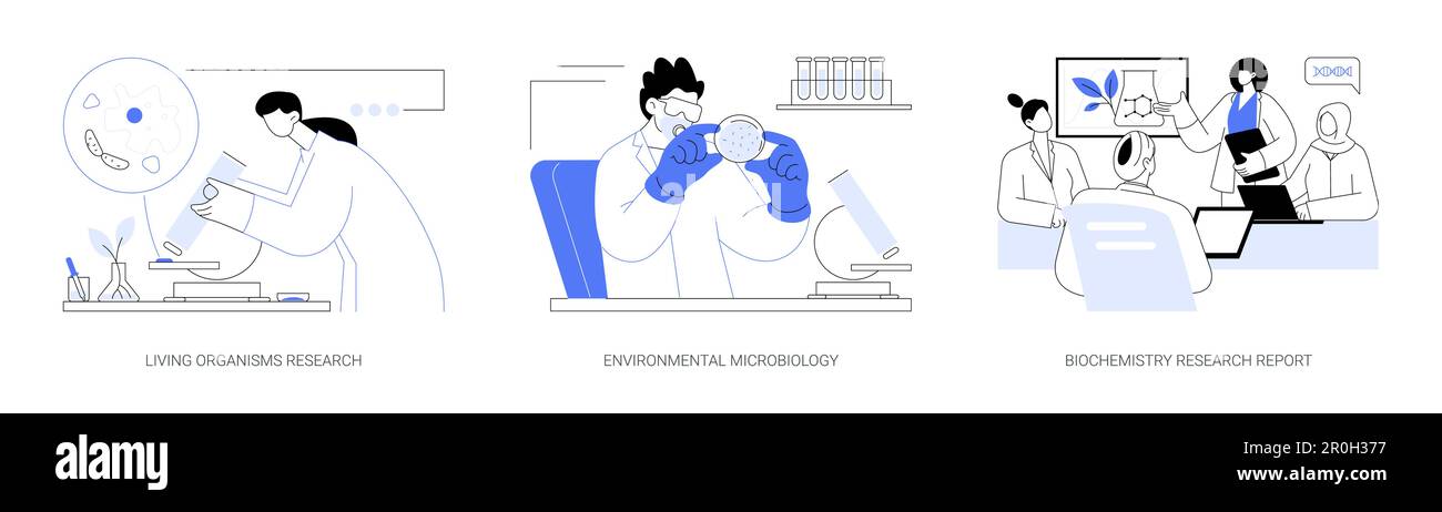 Environmental science abstract concept vector illustrations Stock ...