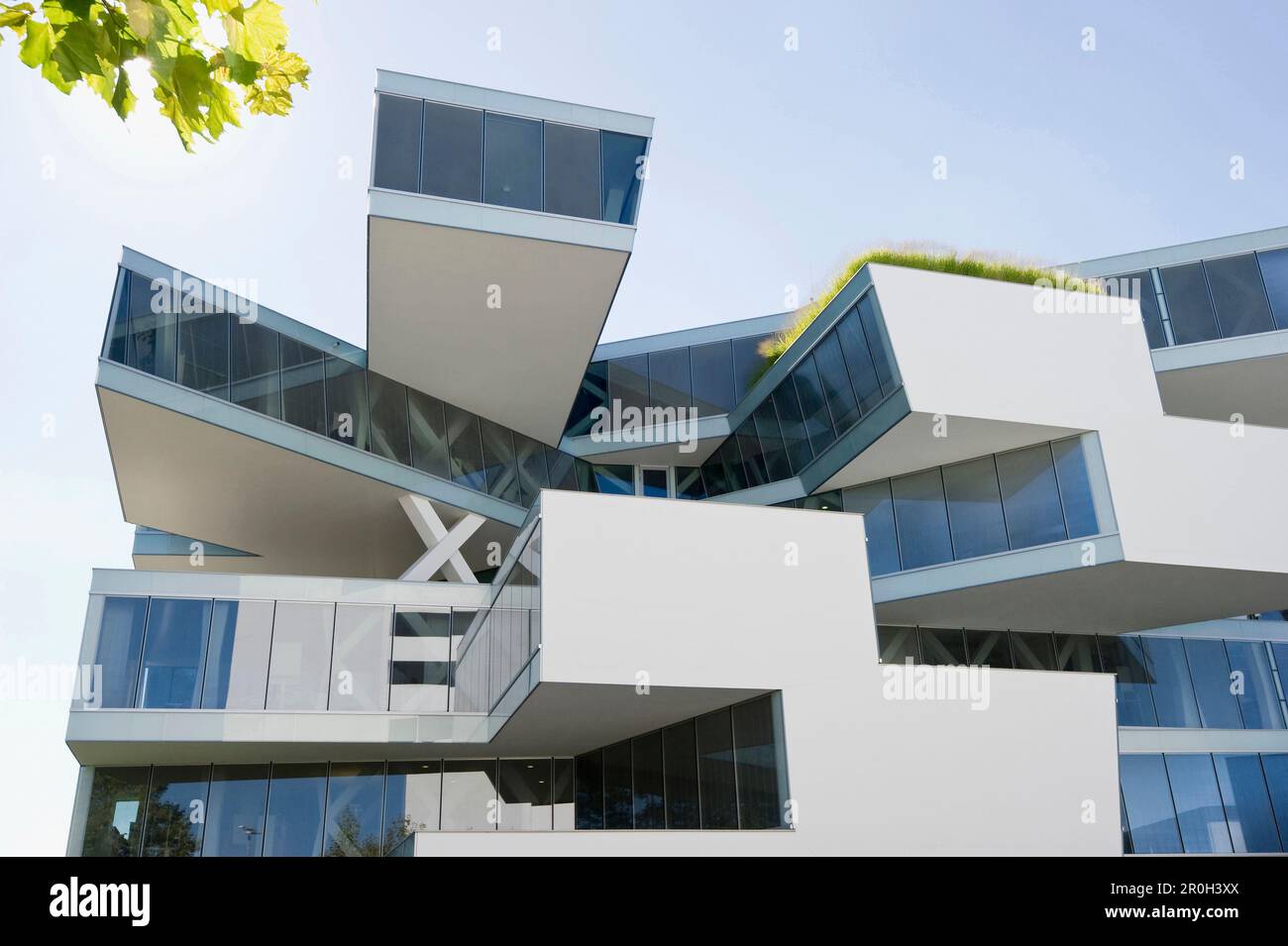Exterior view of the administrational building, Allschwil, Basel ...