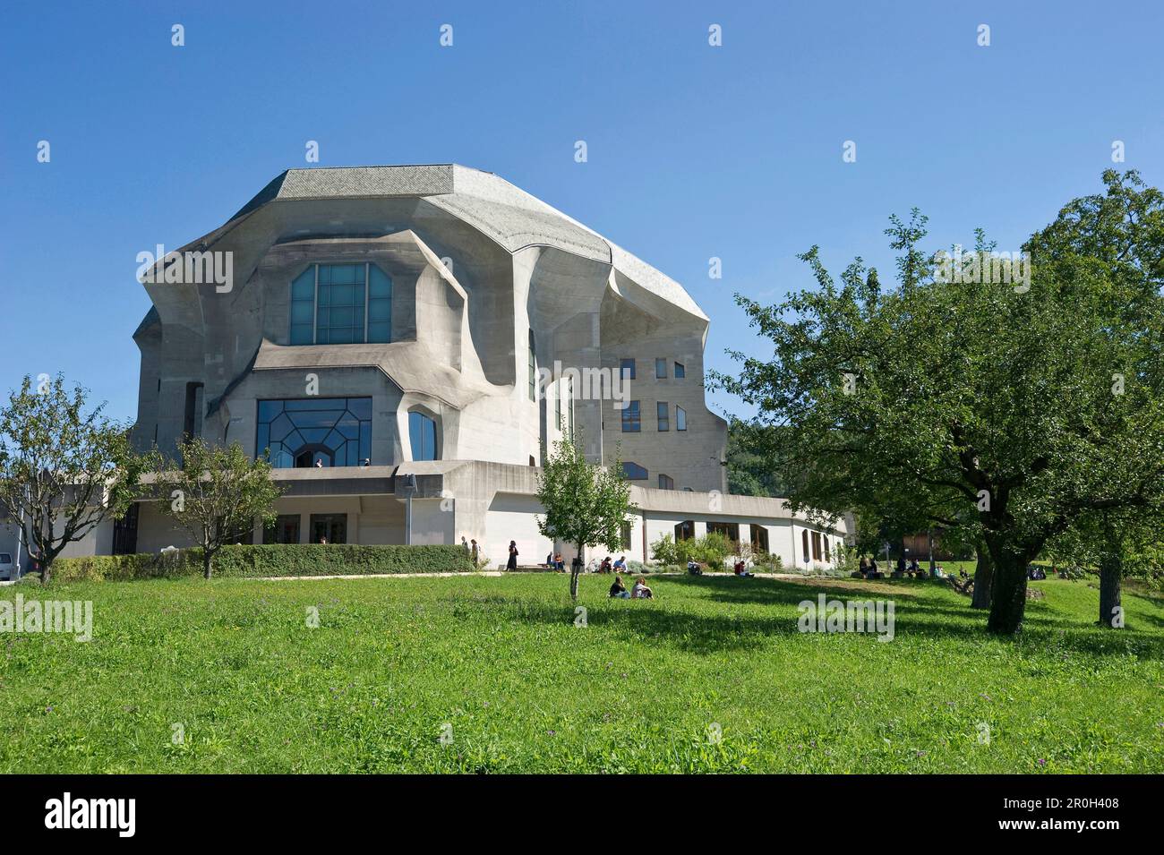 View of the Goetheanum, world center for the anthroposophical movement ...