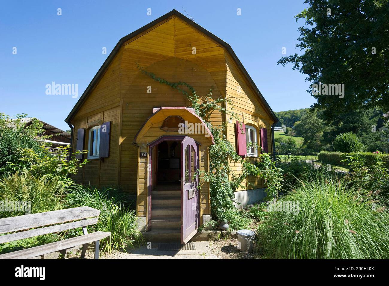 Hut near the Goetheanum, world center for the anthroposophical movement ...