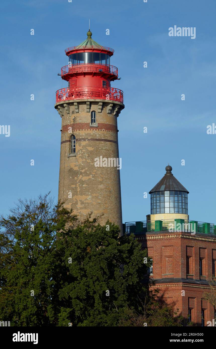 Lighthouses at Cape Arkona, Wittow peninsula, Ruegen island, Baltic ...