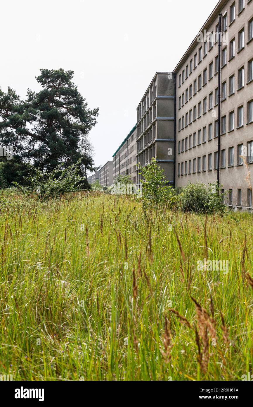 Prora, built by the Hitler regime between 1935 and 1939 as a recreation ...