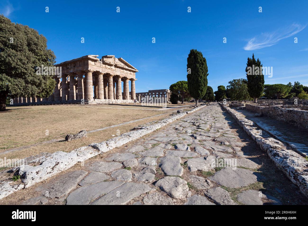 Poseidon Temple, Neptune Temple, Sacred Street, historic town of ...
