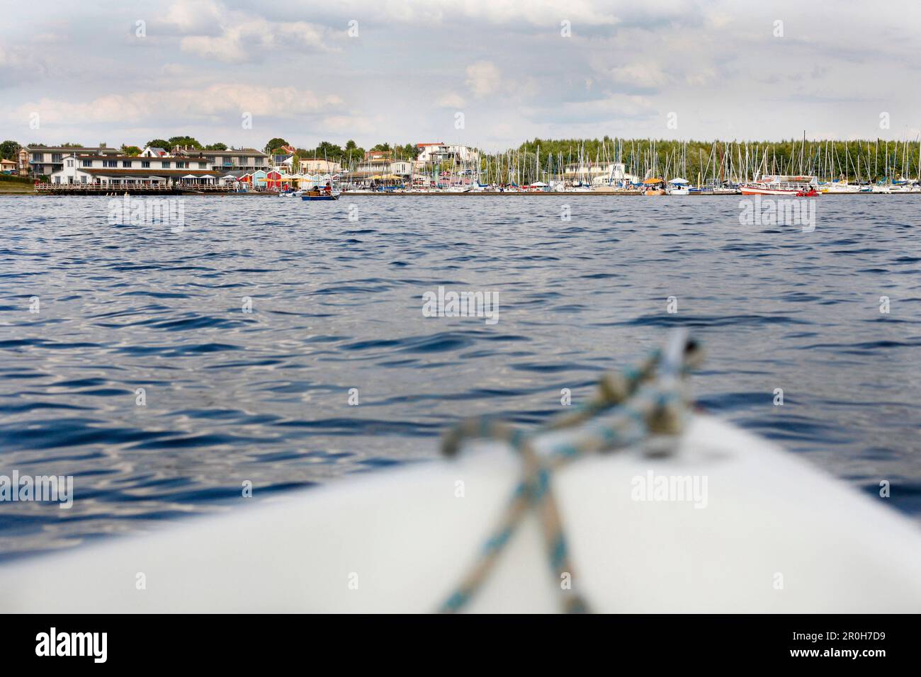 Marina at Cospuden lake, Leipzig, Saxony, Germany Stock Photo - Alamy