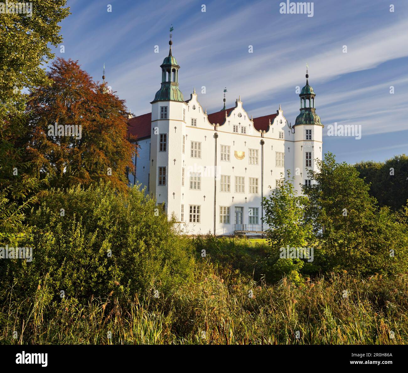 Ahrensburg castle, Ahrensburg, Mecklenburg-Western Pomerania, Germany ...
