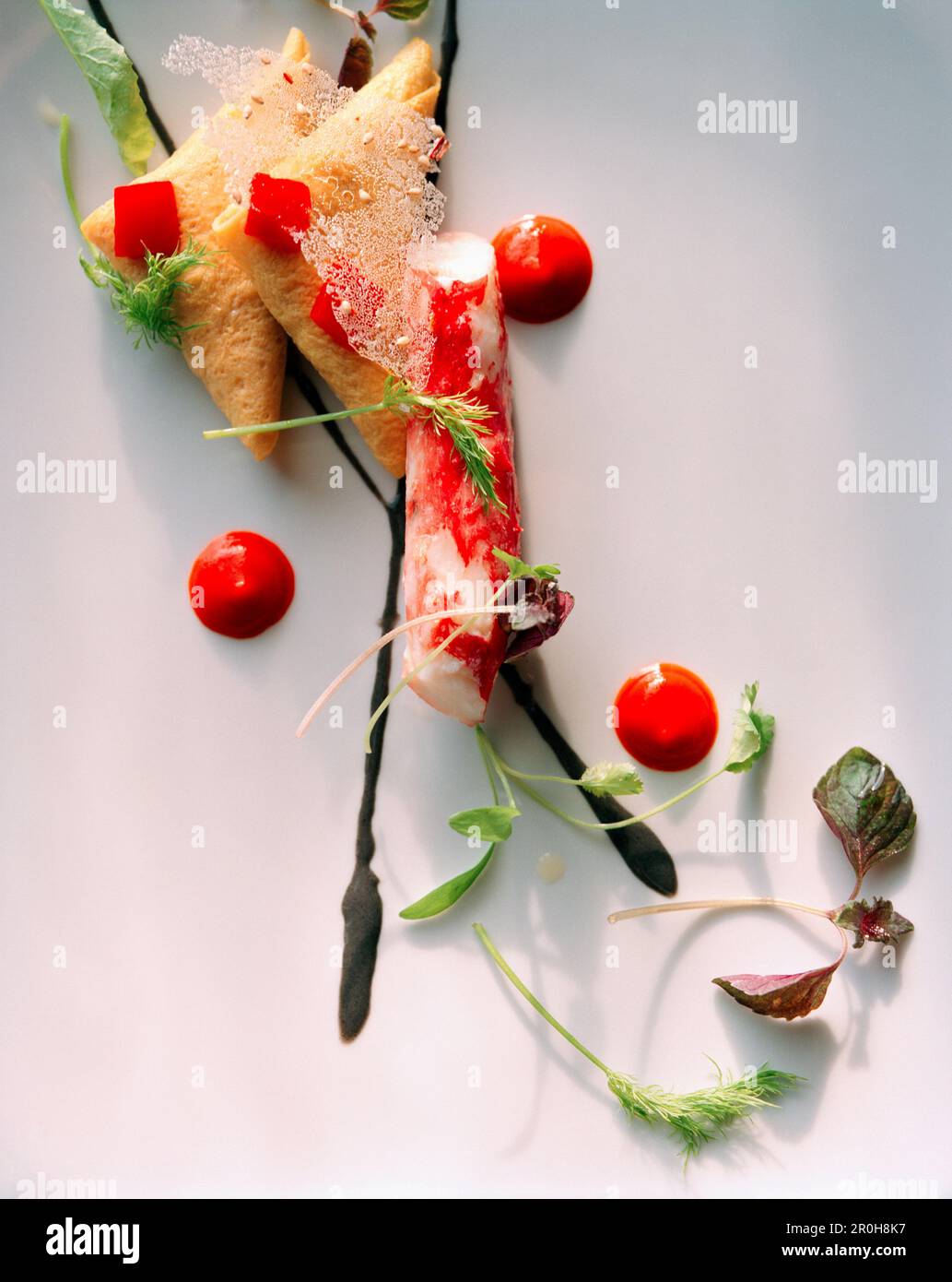 Restaurant table decor from above hi-res stock photography and images ...