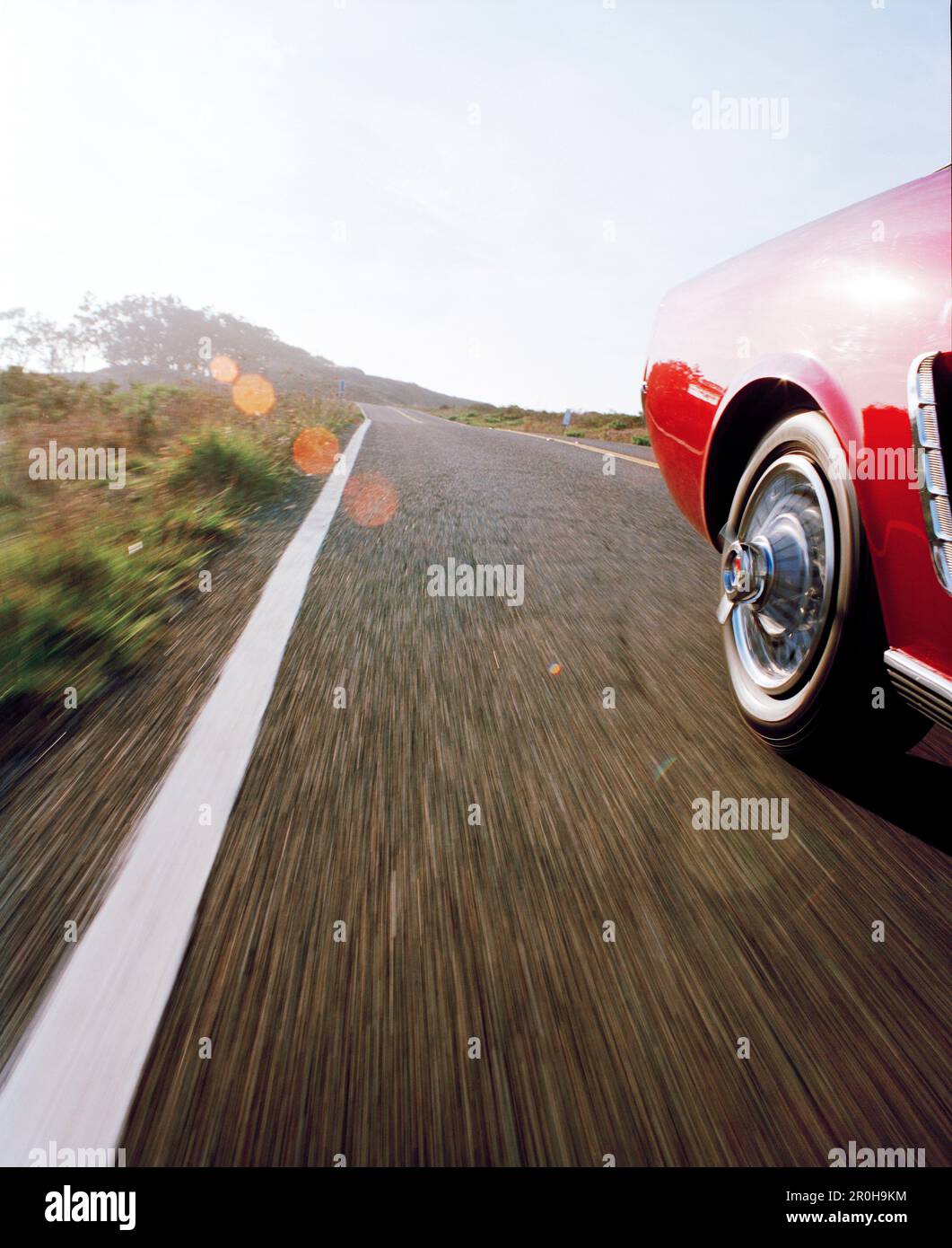 USA, California, 1965 ford mustang speeding down Hwy 1 Stock Photo - Alamy