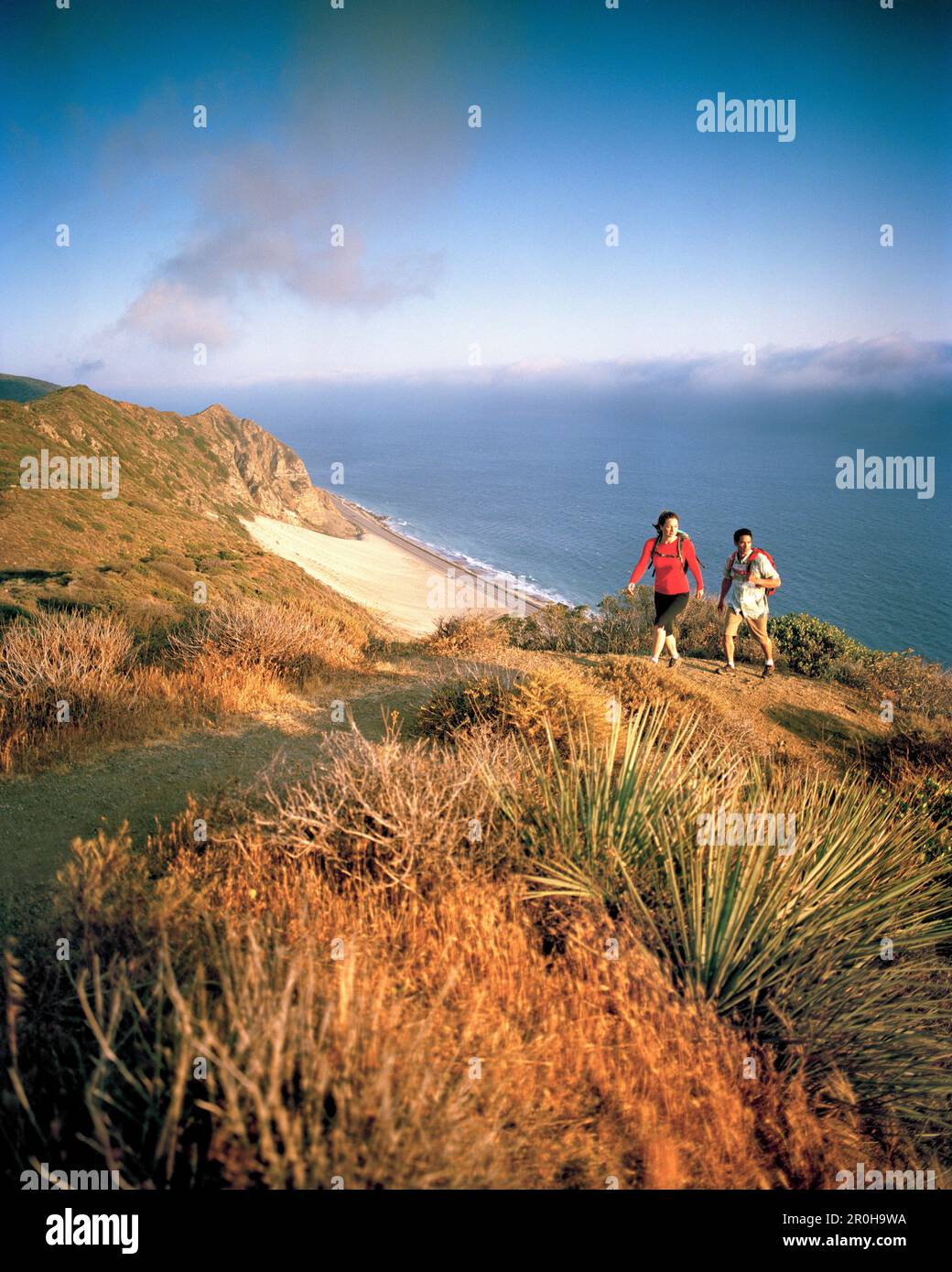 Malibu hiking hi-res stock photography and images - Alamy