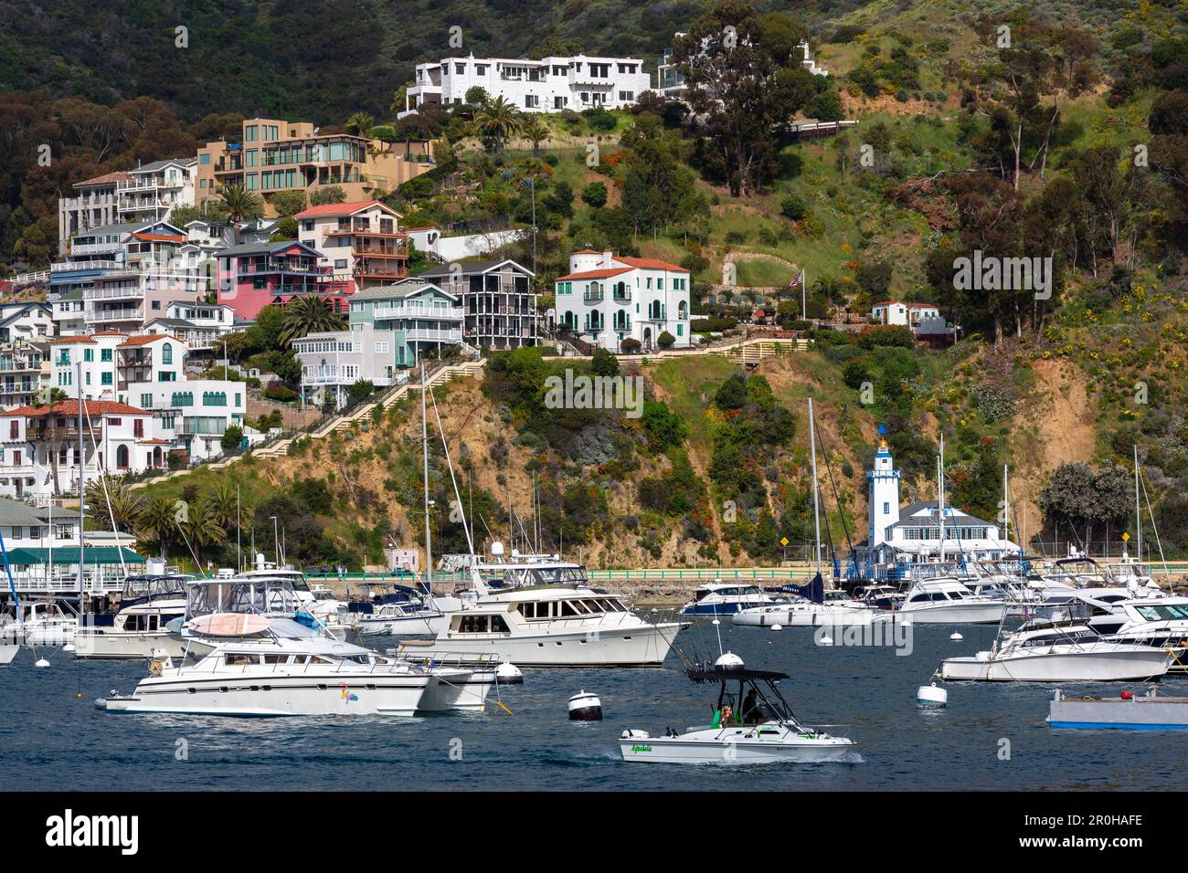 Avalon City, Catalina Island, Southern California, USA Stock Photo - Alamy