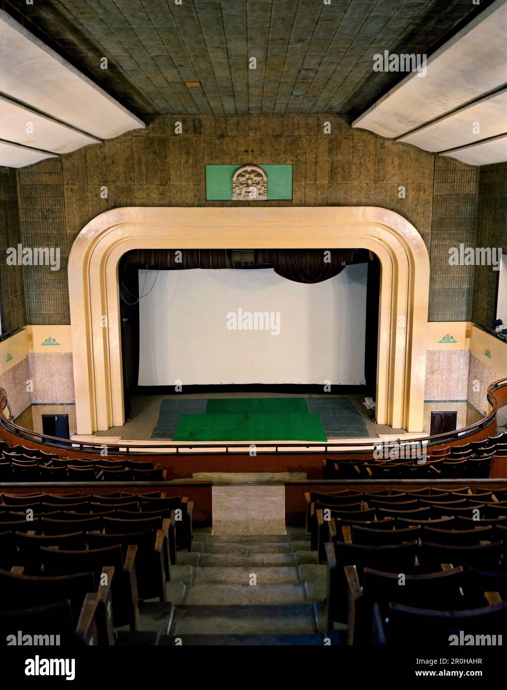ERITREA, Asmara, an interior view of the Cinema Odeon Stock Photo - Alamy