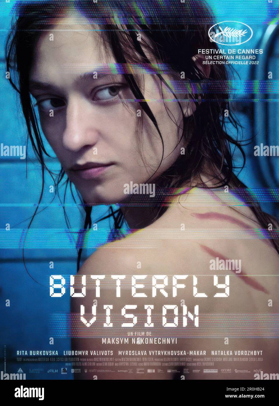 BUTTERFLY VISION, (aka BACHENNYA METELYKA), poster in French and English, Rita Burkovska, 2022 ...
