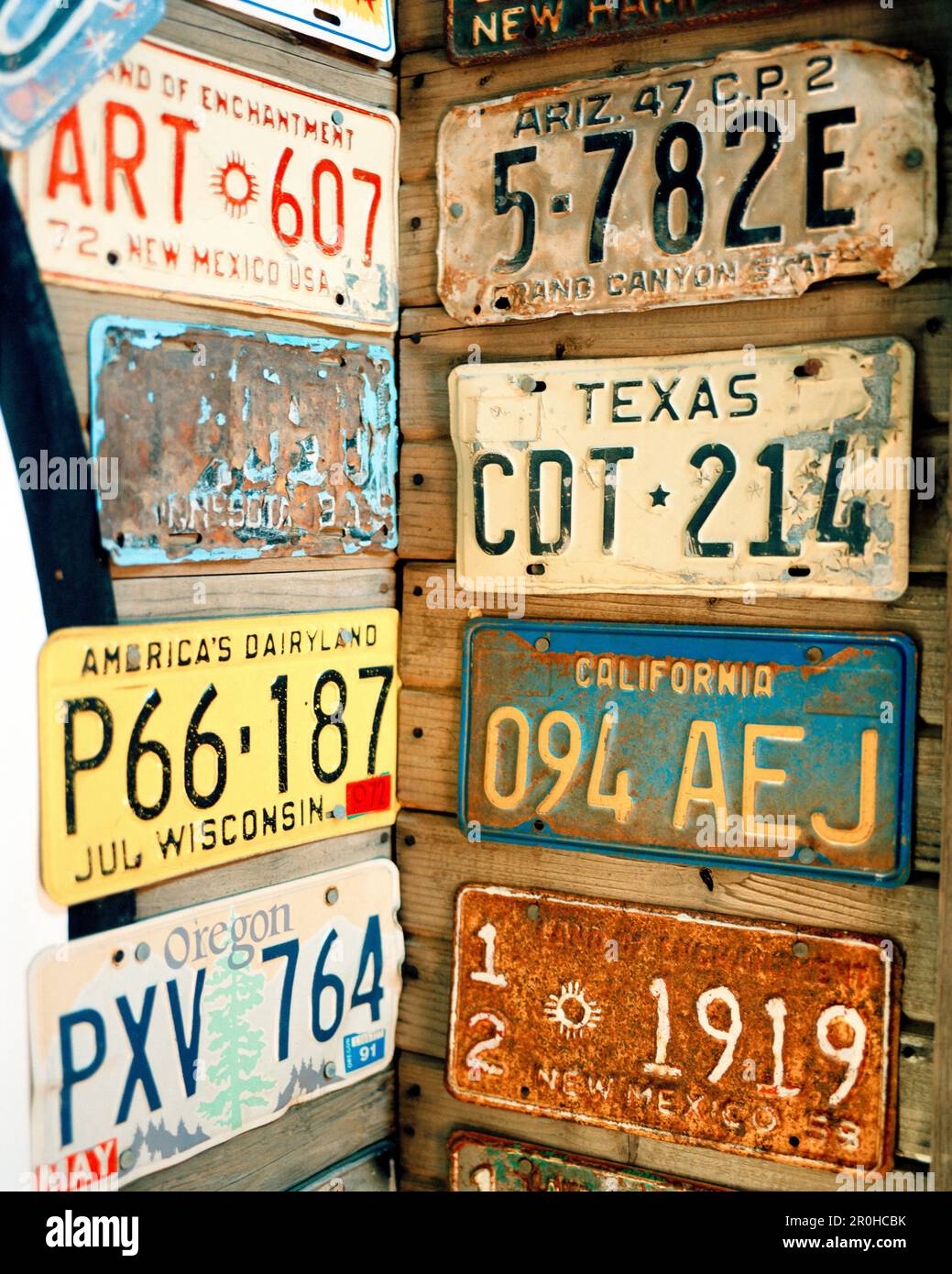 Number plate collage hi-res stock photography and images - Alamy