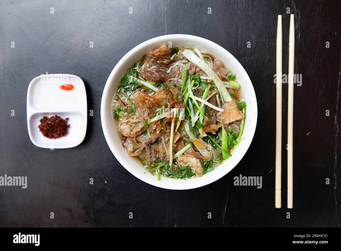 VIETNAM, Hanoi, traditional street food restaurant called Quan An Ngon ...