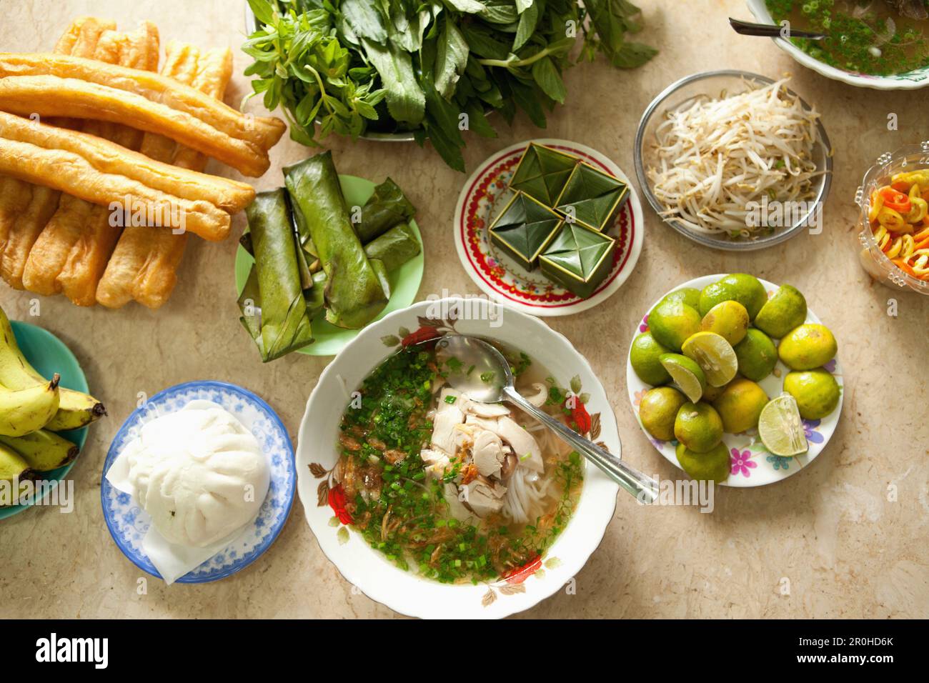 VIETNAM, Saigon, restaurant Pho Hoa aka Pho Hoa Pasteur, a shot of ...
