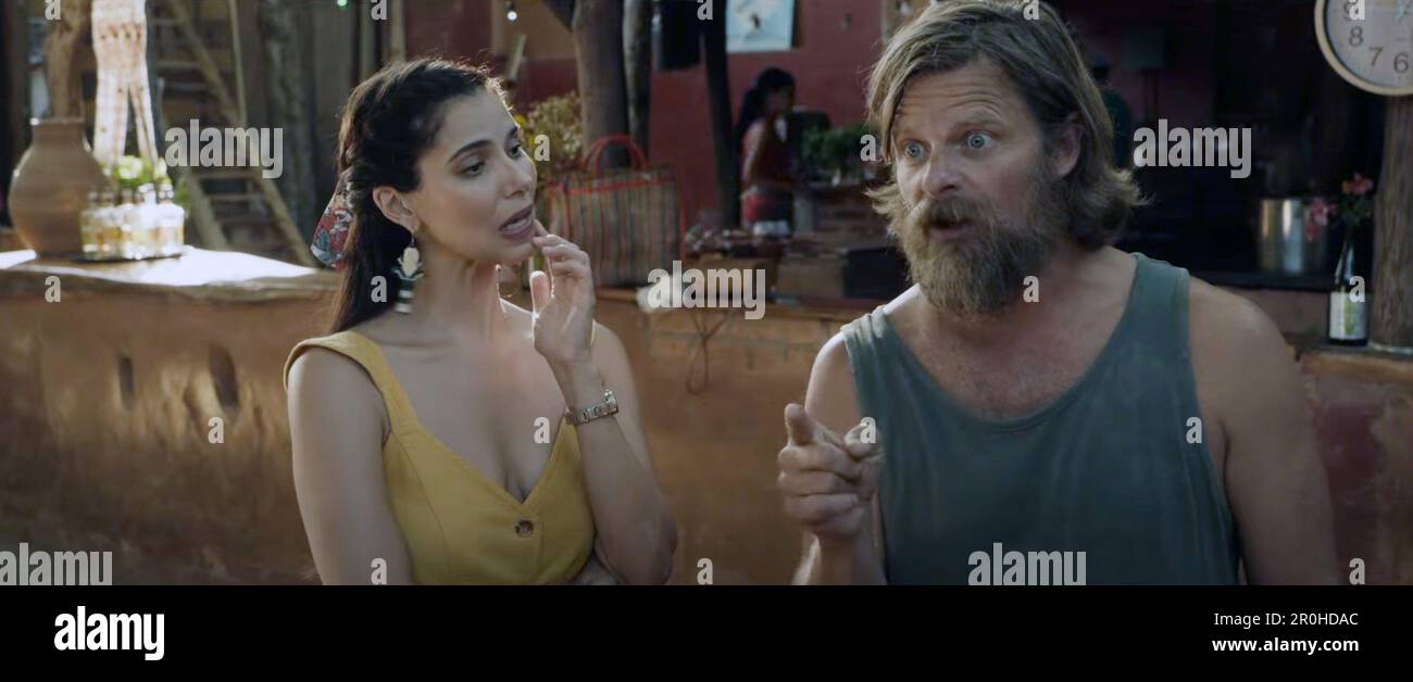 GRINGA, from left: Roselyn Sanchez, Steve Zahn, 2023. © Gravitas ...