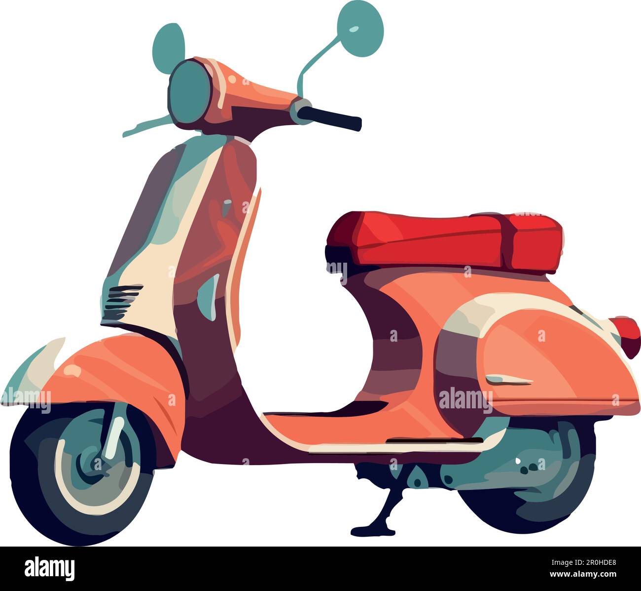 Motorcycle riding, a symbol of freedom and adventure isolated Stock ...