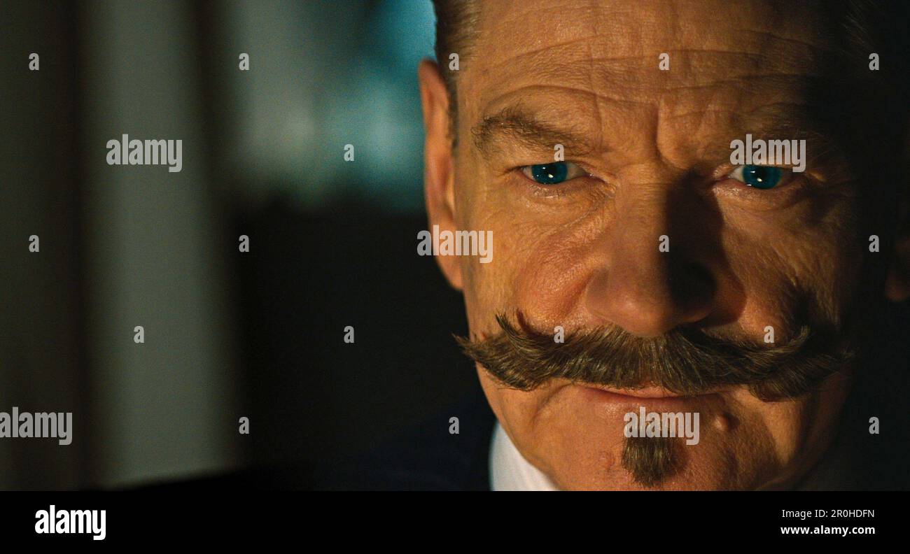A HAUNTING IN VENICE, Kenneth Branagh as Hercule Poirot, 2023. © Walt ...