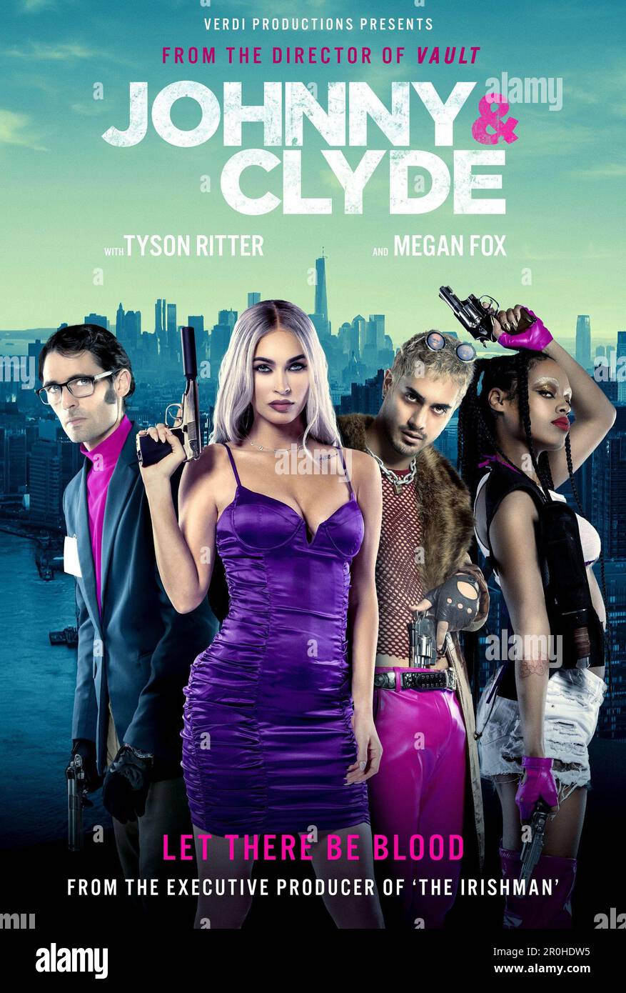 JOHNNY & CLYDE, (aka JOHNNY AND CLYDE), poster, from left: Tyson Ritter ...