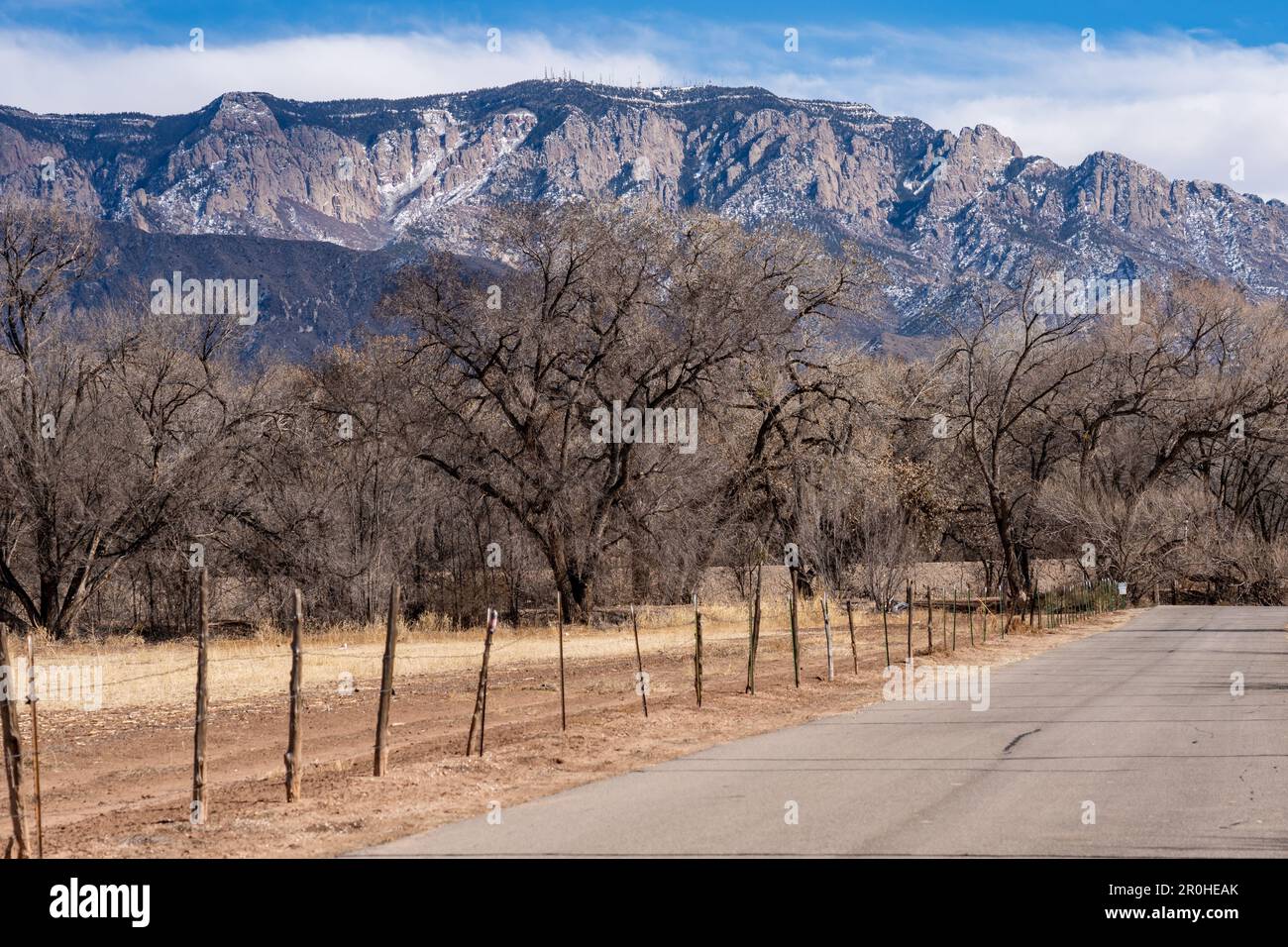 Corrales road scenic byway hi-res stock photography and images - Alamy