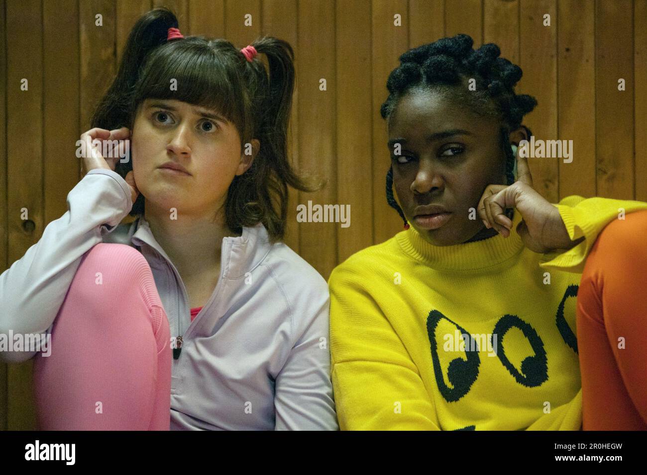 POLITE SOCIETY, from left: Ella Bruccoleri, Seraphina Beh, 2023. ph: Saima Khalid / © Focus ...