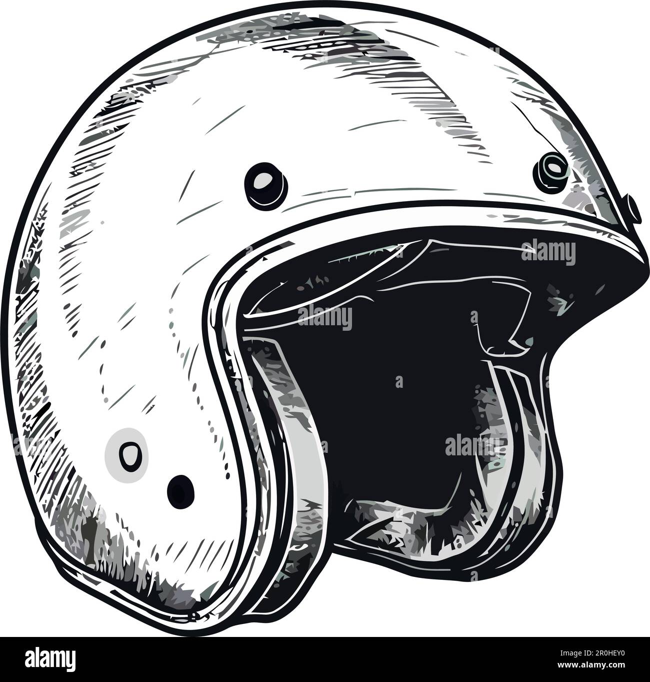 Speedy biker wearing helmet races to victory isolated Stock Vector ...
