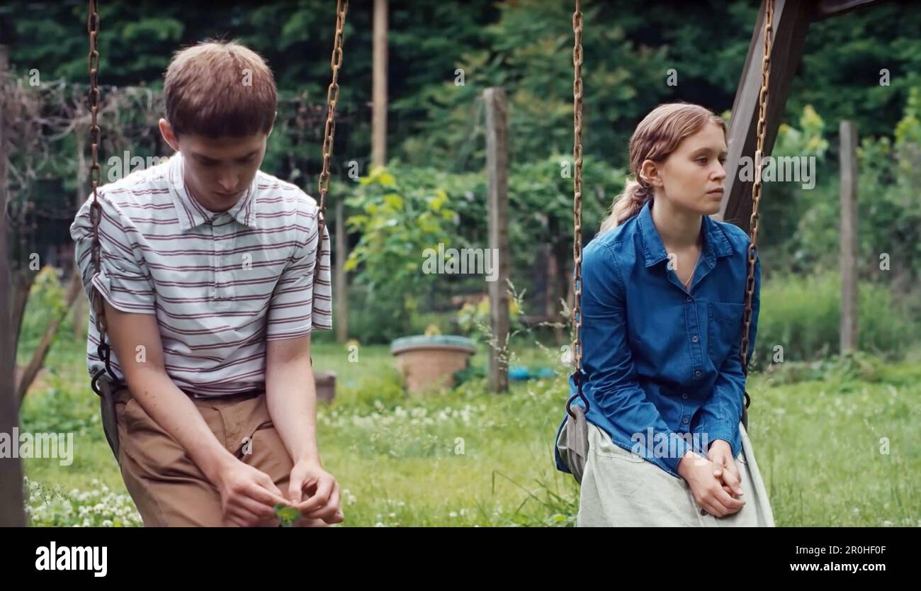 THE STARLING GIRL, from left: Austin Abrams, Eliza Scanlen, 2023. © Bleecker Street Media ...