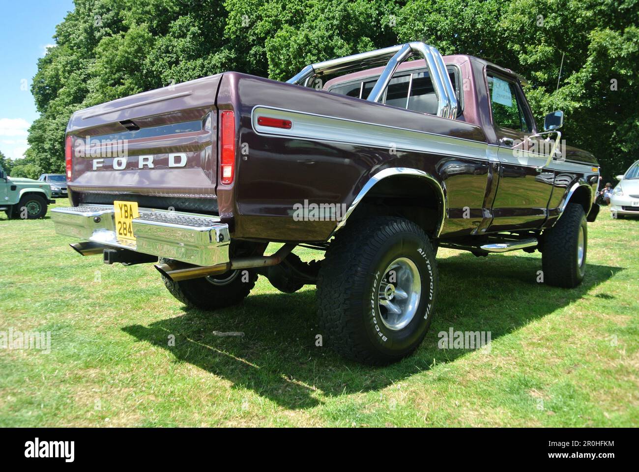 A 1978 Ford F-150 Ranger pickup truck parked on display at the 47th ...