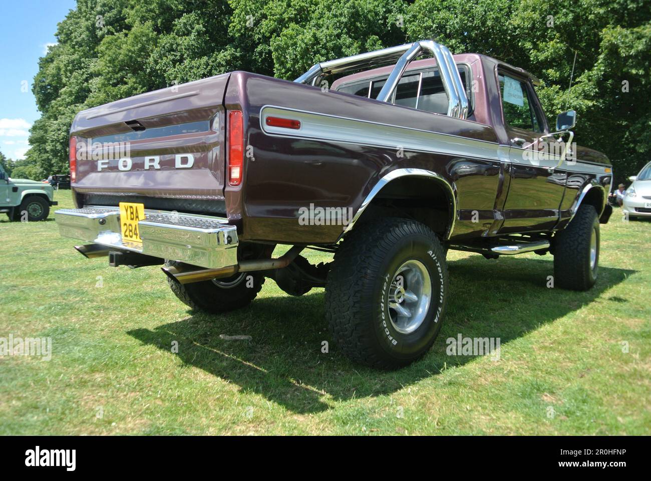 A 1978 Ford F-150 Ranger pickup truck parked on display at the 47th ...