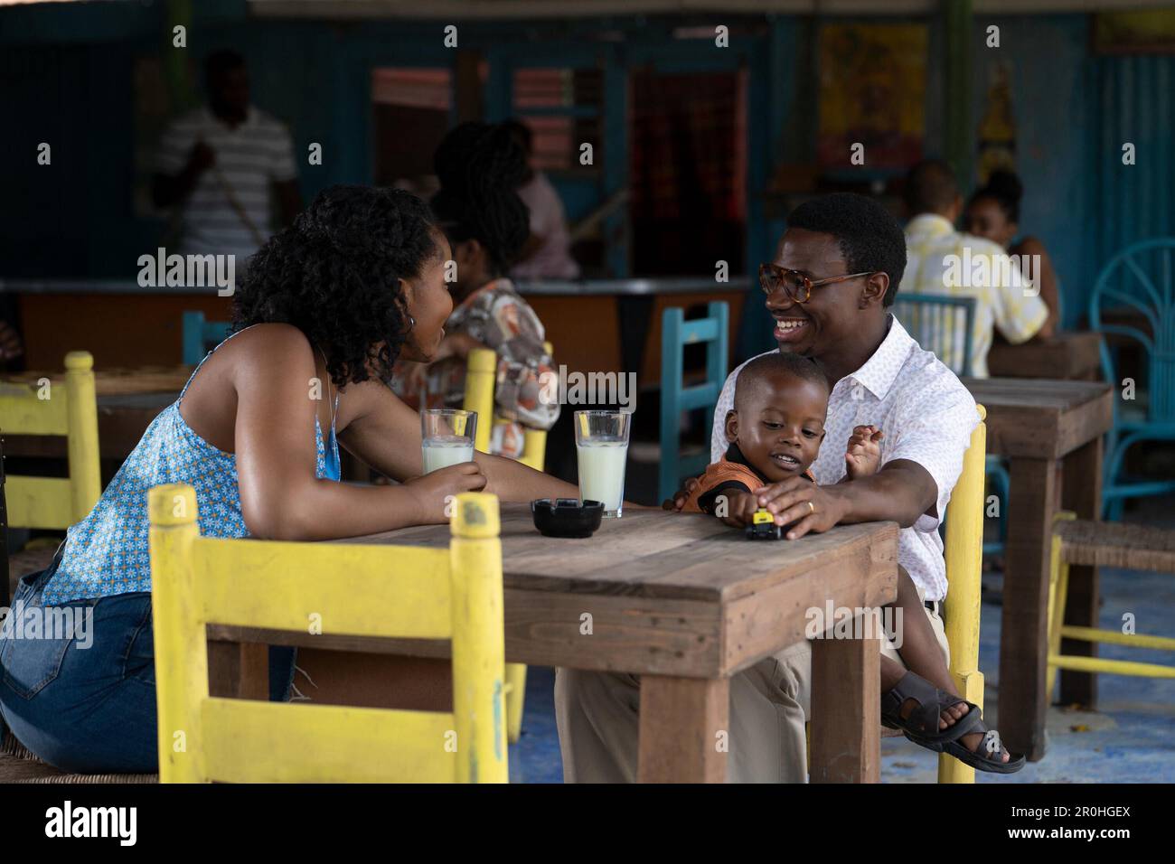SAINT X, adults, from left: Bre Francis, Brandon Gilpin, Woman Is ...