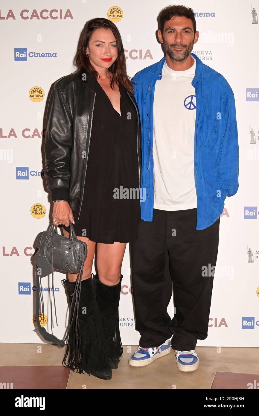 Rome, Italy. 08th May, 2023. Irene Capuano (l) and Francesco Arca (r ...